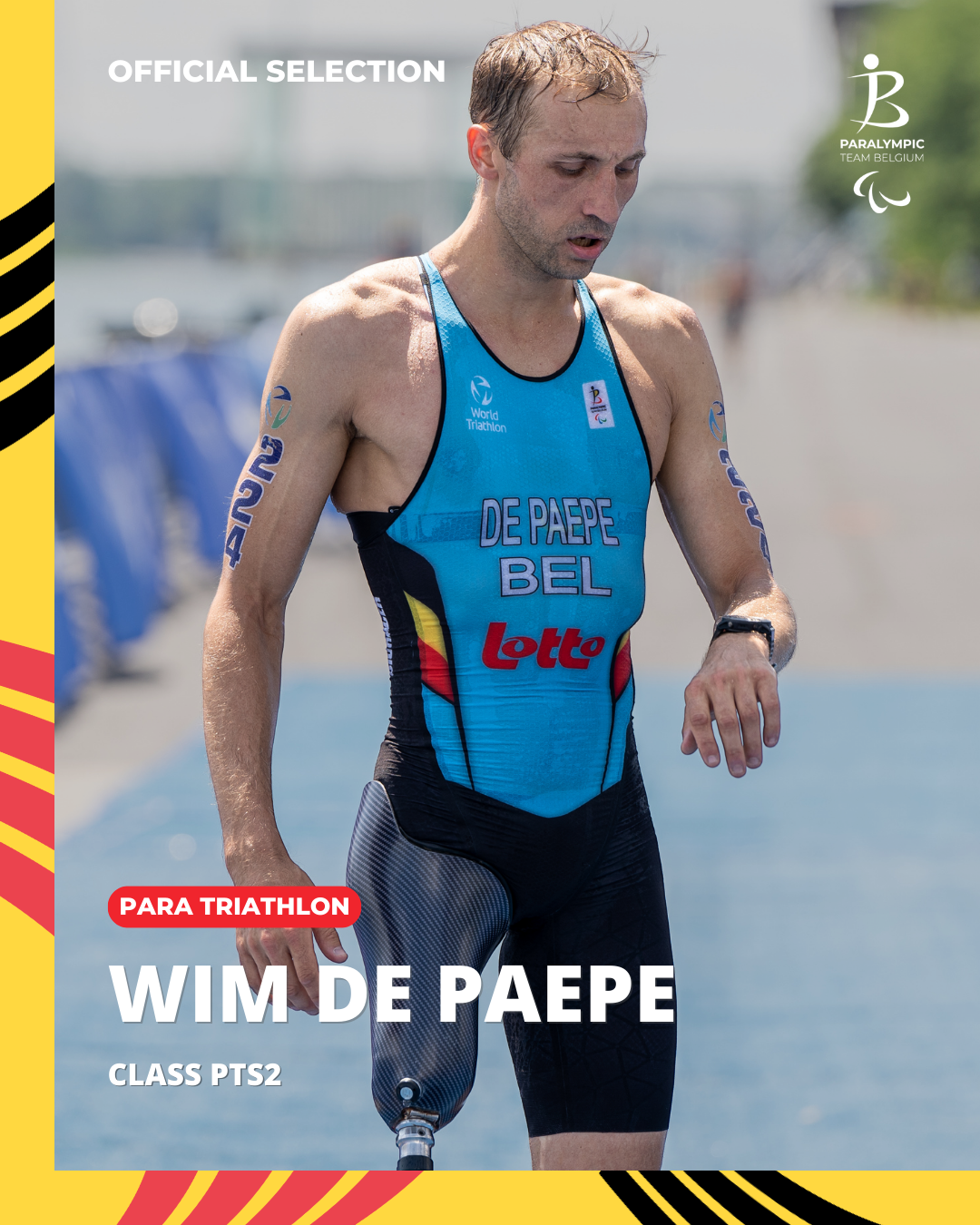 Belgische delegatie voor de Paralympische Spelen van Parijs ...