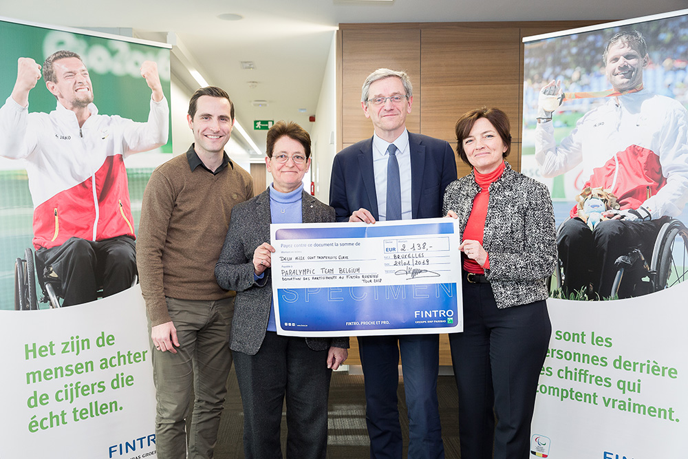 Fintro Running Tour : une aide supplémentaire pour Paralympic Team ...