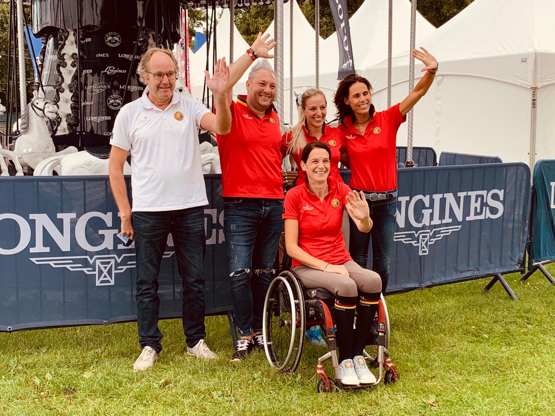 Euro d’équitation: le bronze pour Barbara Minneci | Paralympic Team Belgium