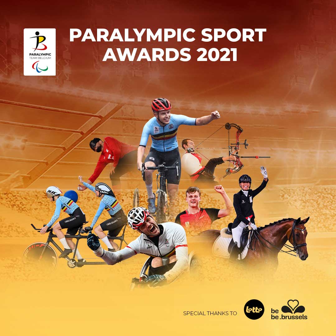 Découvrez les lauréats des Paralympic Sport Awards 2021 | Paralympic Team Belgium