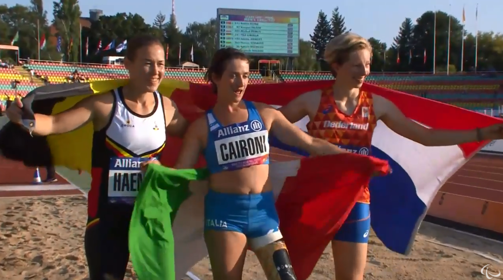 Euro d'athlétisme : Gitte Haenen est médaillée d'argent du saut en ...