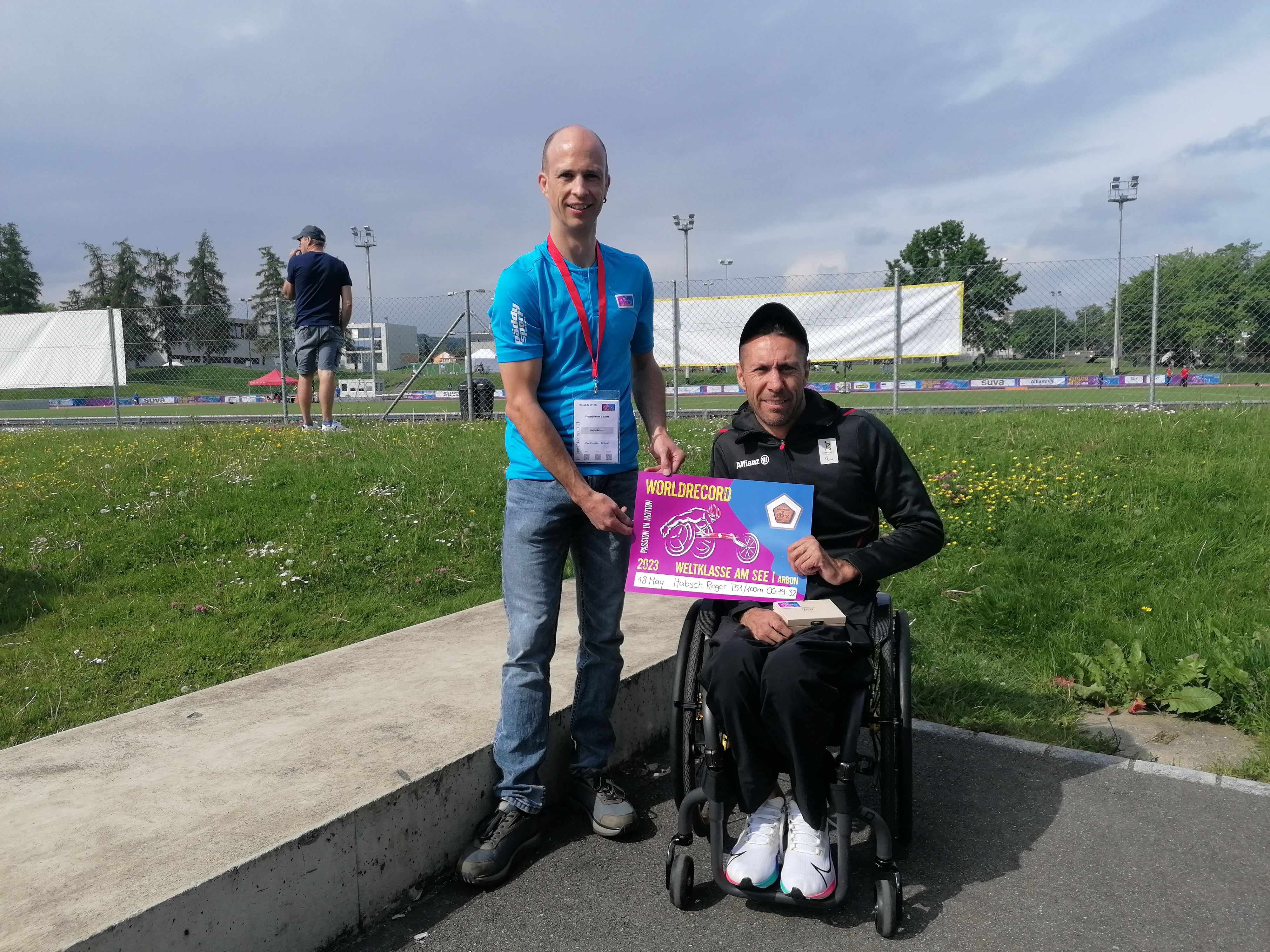 Roger Habsch améliore (encore) le record du monde sur 100m | Paralympic ...