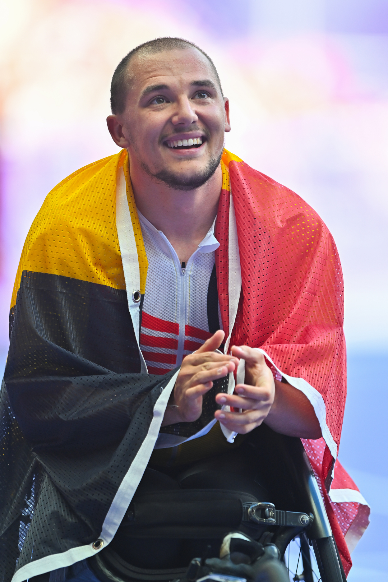 Maxime Carabin décroche une nouvelle médaille d'or sur 100m (classe T52 ...