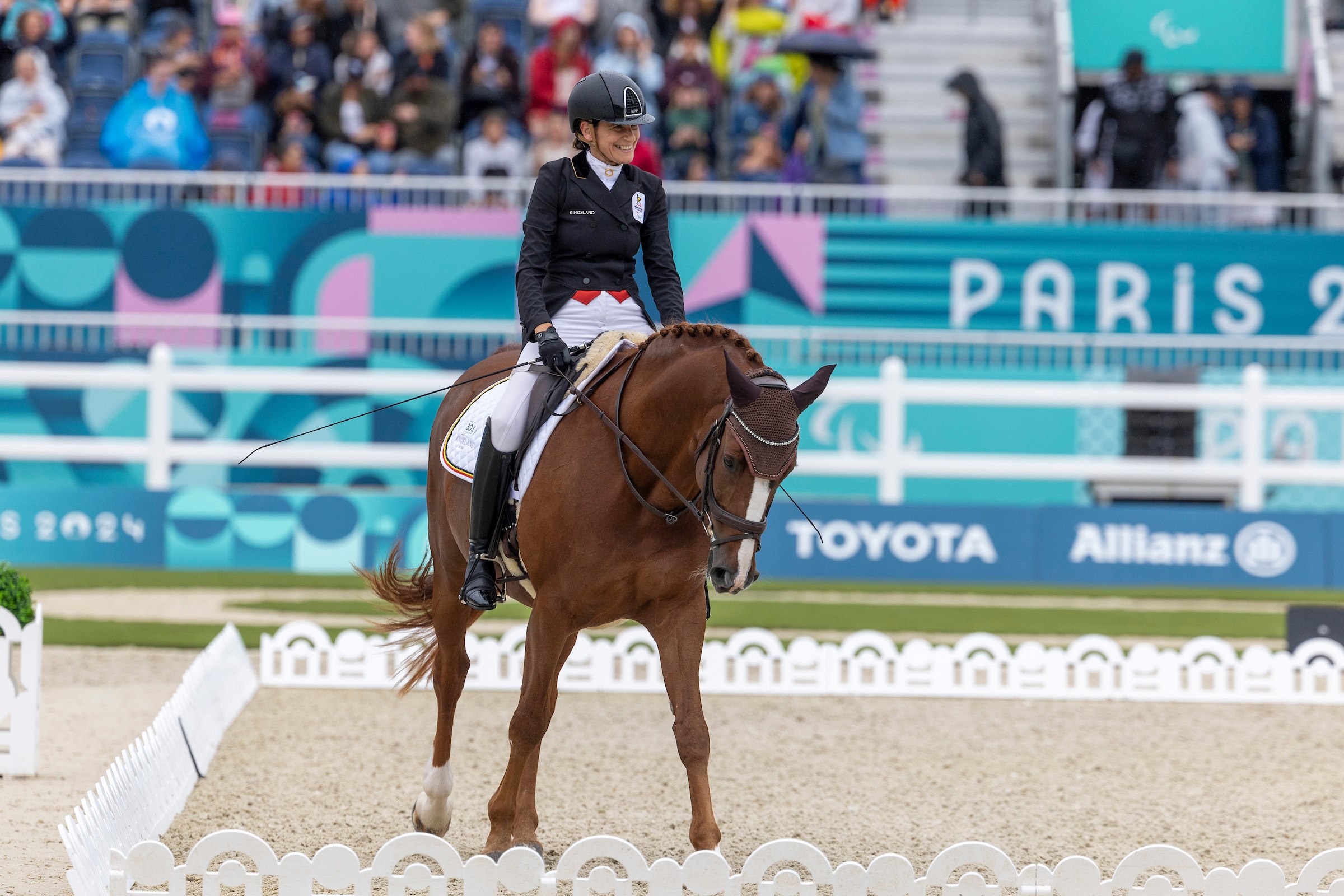 Barbara Minneci termine 7e de l'Individual Event (Grade III) en para ...