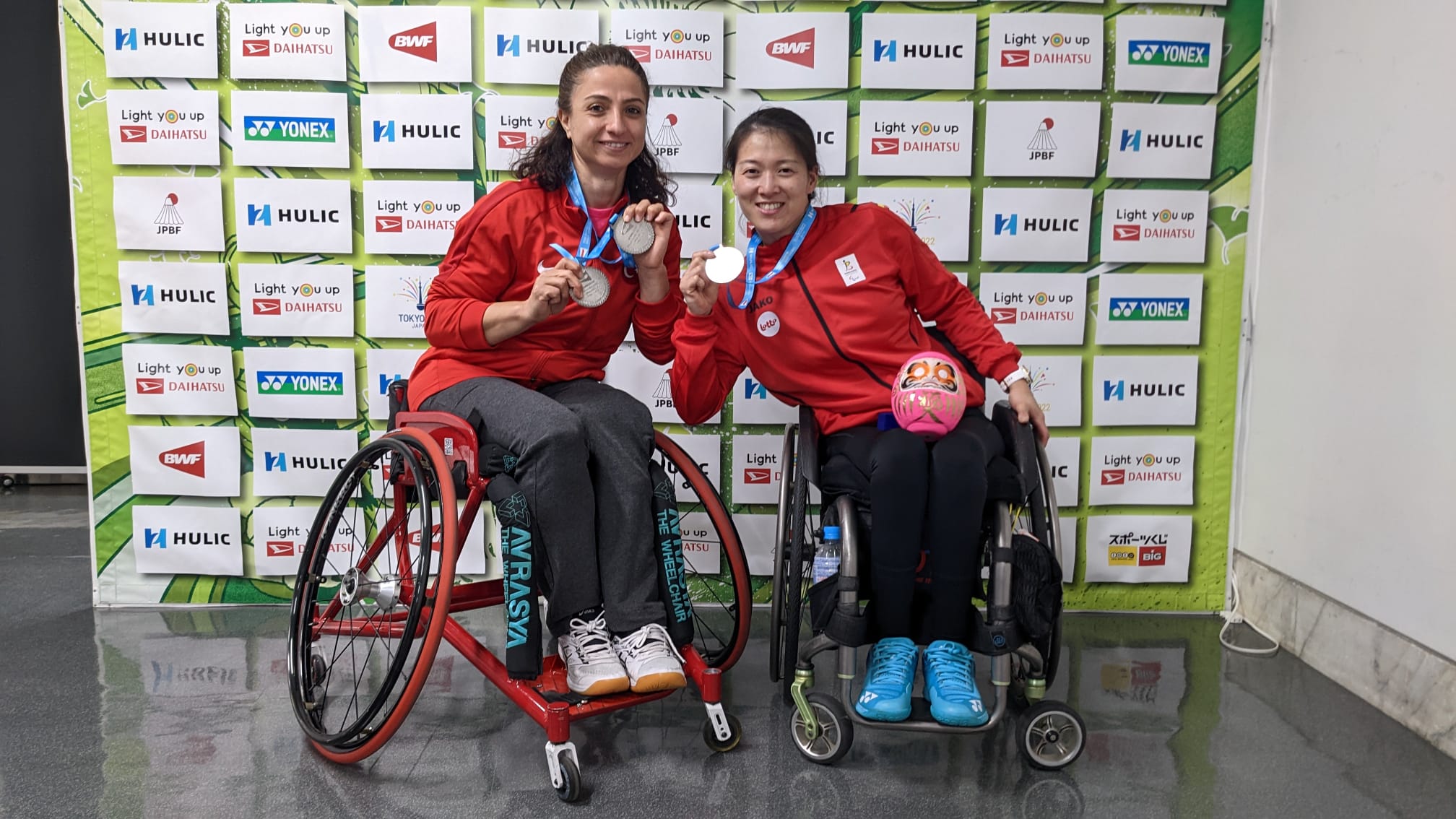 Man-Kei To décroche l'argent en double dames aux Mondiaux de para ...