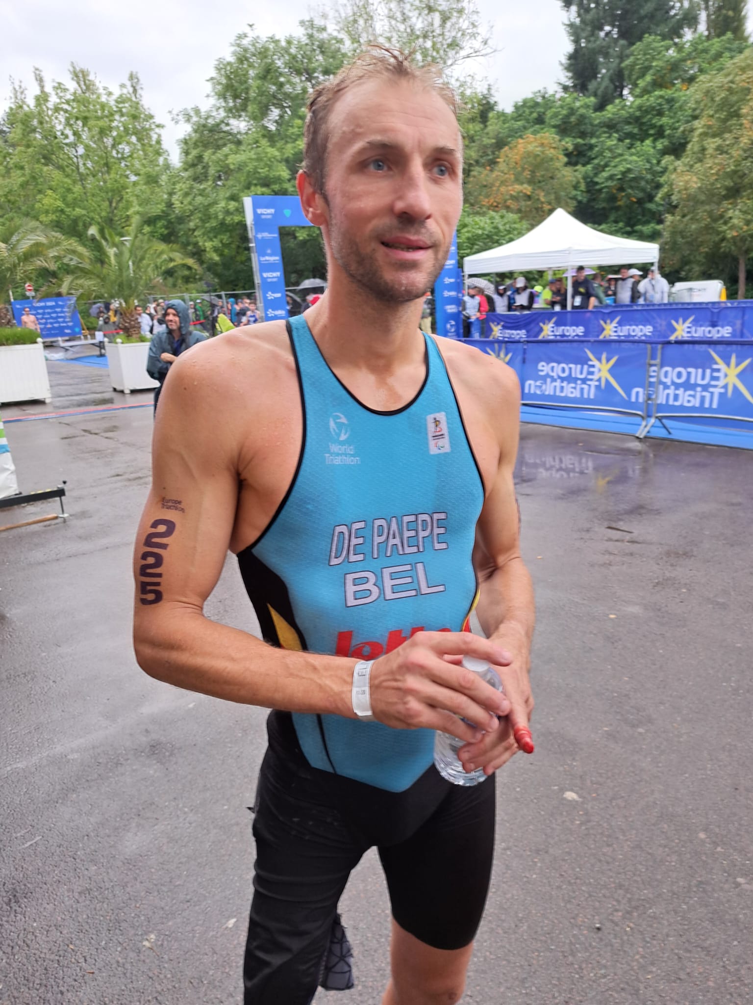 Bronzen medaille voor Wim De Paepe op het EK G-triatlon | Paralympic ...